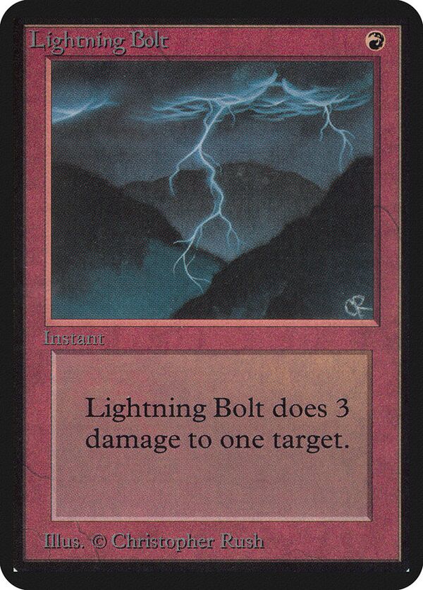 Lightning Bolt - Magic: The Gathering Wiki