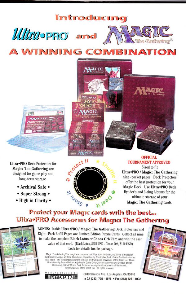 Ultra PRO - MTG Wiki