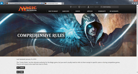 Portal:Rules - Magic: The Gathering Wiki